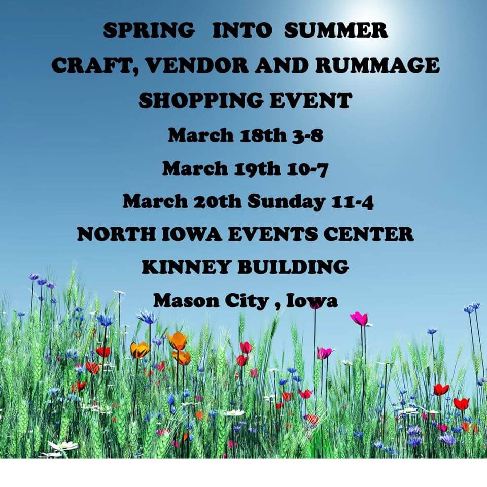 Spring into Summer Shopping Event - North Iowa Events Center